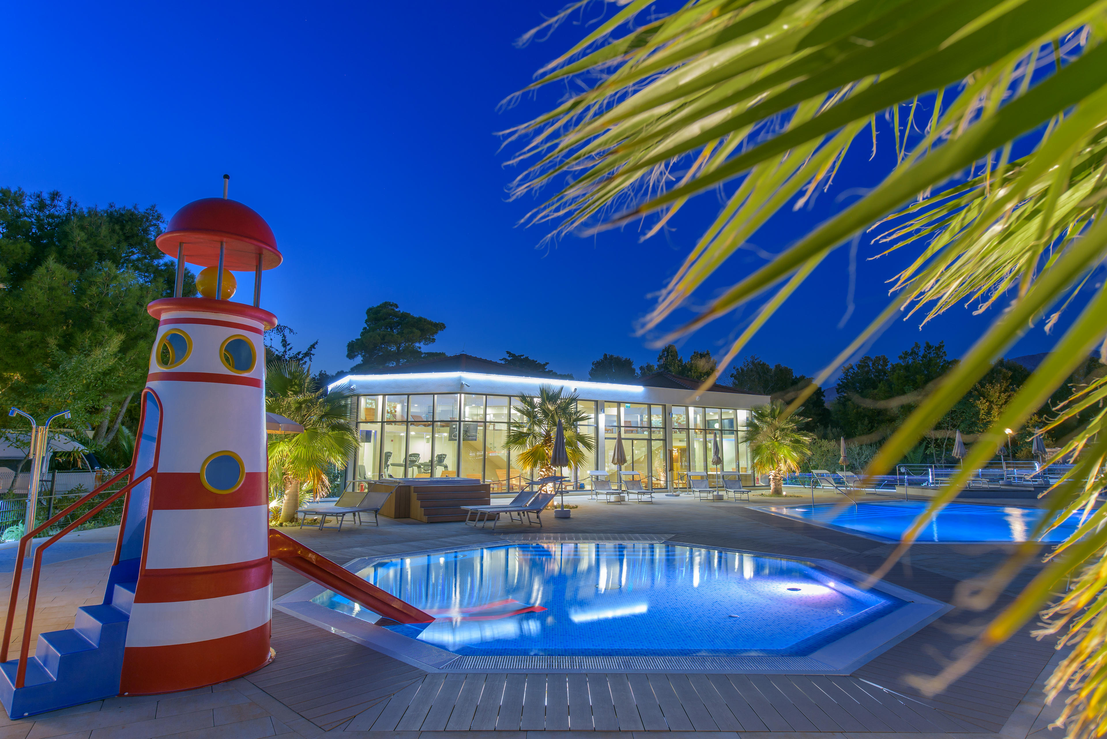 Außenpools & Wellness & Spa in Camping Stobreč Split
